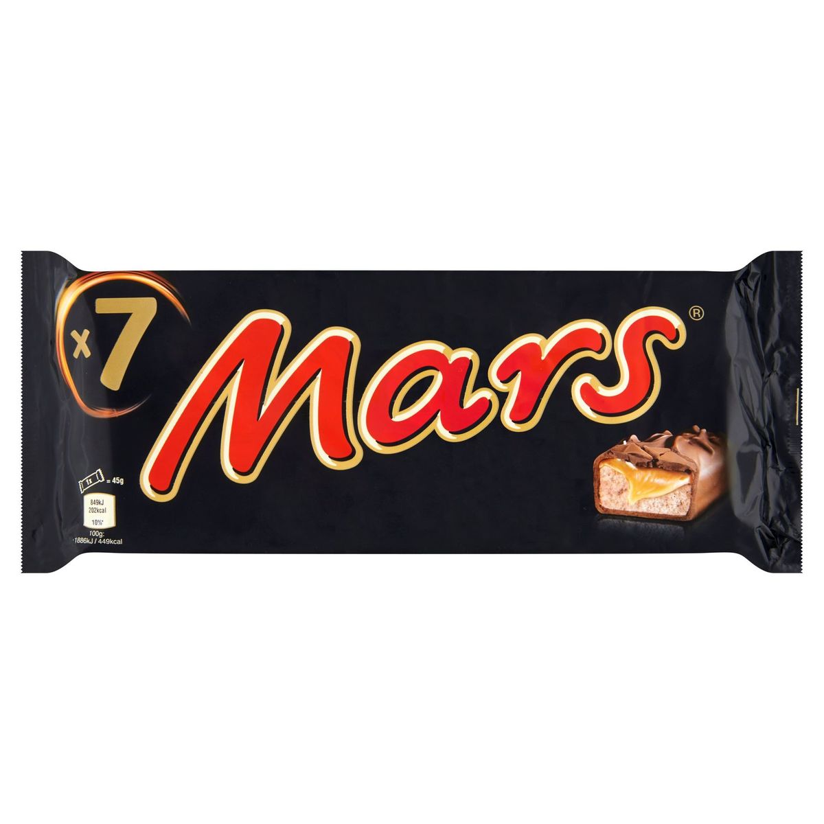 Mars Chocolade 7 x 45 g | Carrefour Site