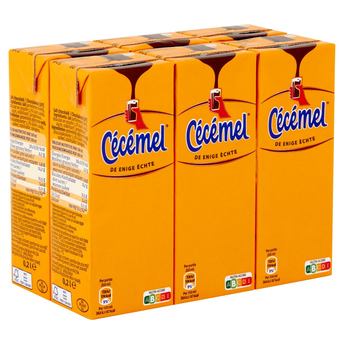 Cécémel 6 x 0.2 L | Carrefour Site