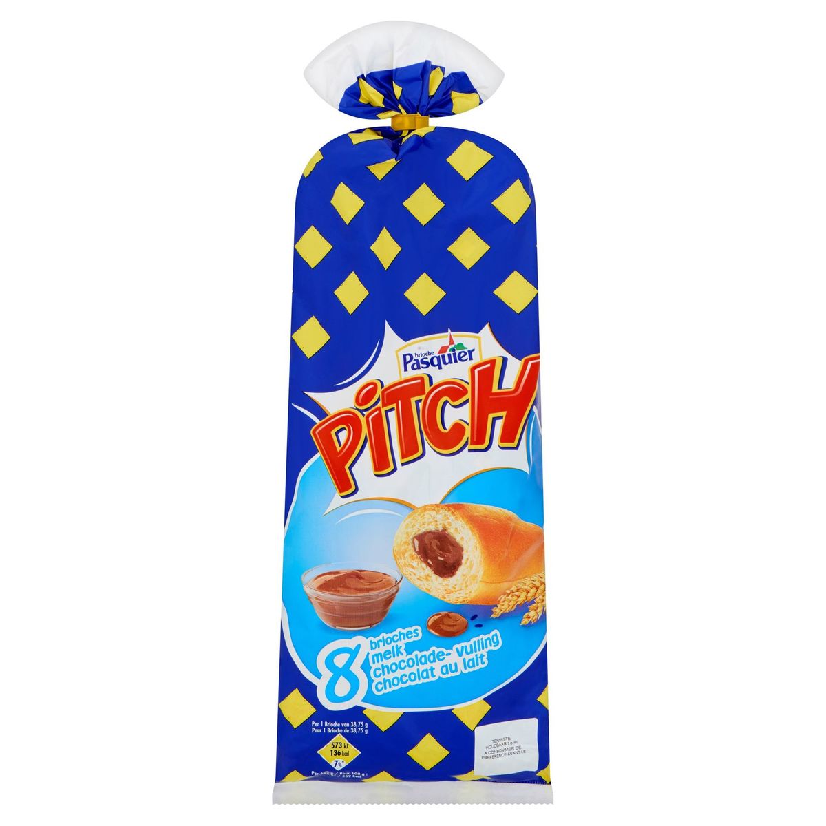 Brioche Pasquier Pitch Chocolat au Lait 8 x 38.75 g | Carrefour Site