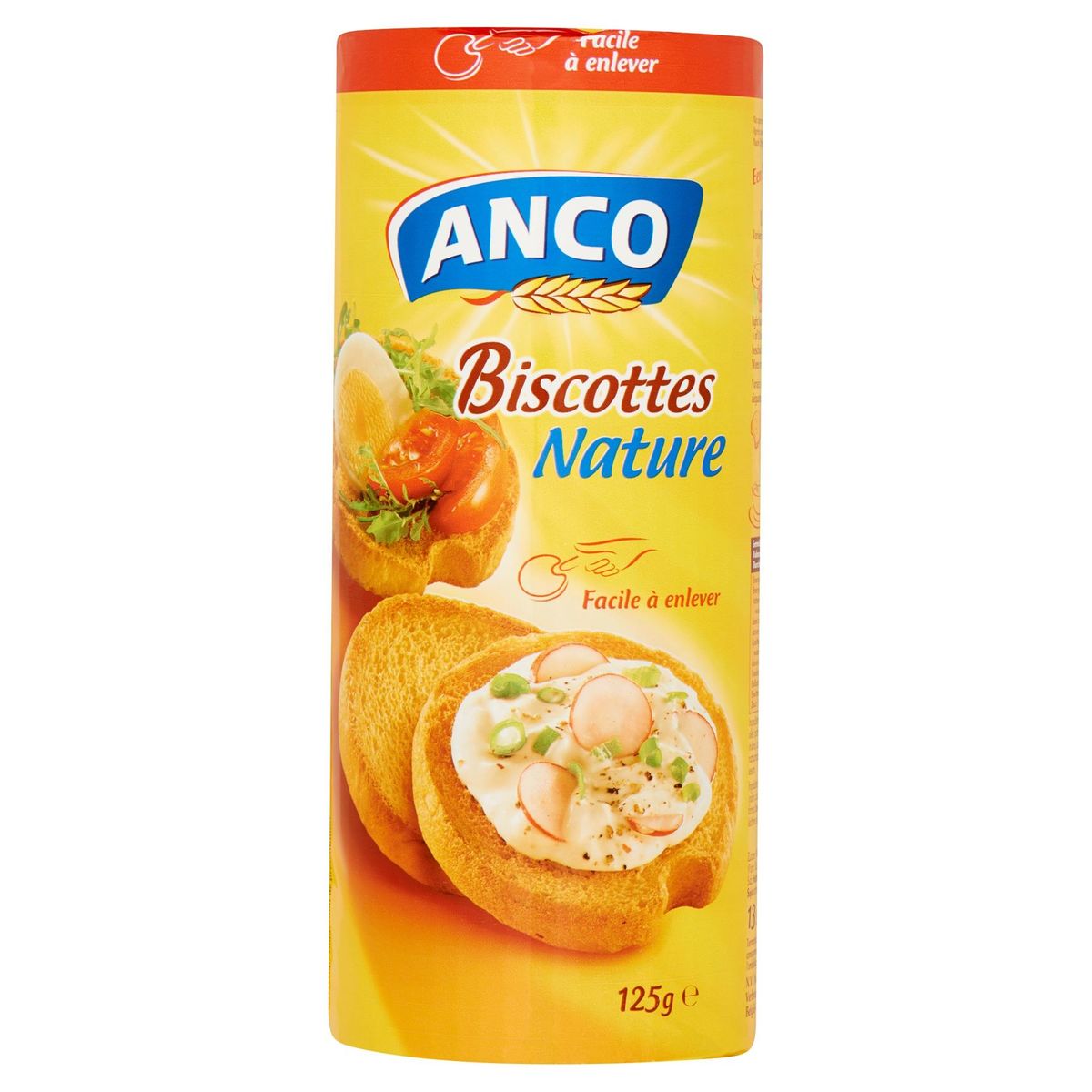 Anco Beschuiten Natuur 125 g | Carrefour Site