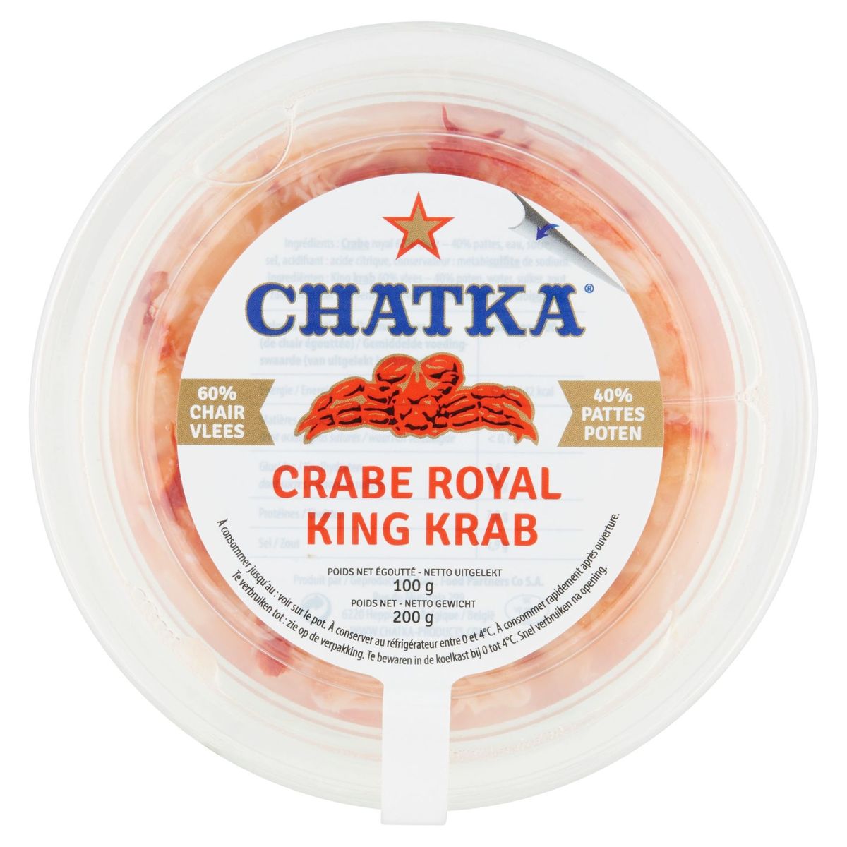 Chatka King Krab 200 g | Carrefour Site