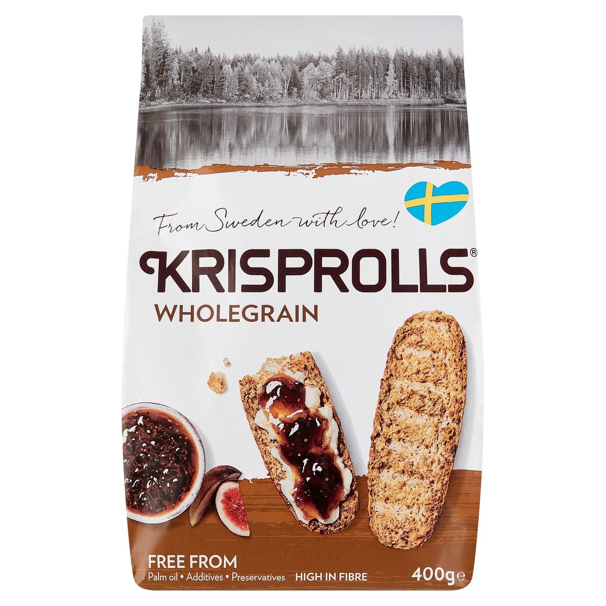 Krisprolls Zweeds Brood Volkoren 400g | Carrefour Site