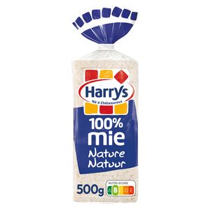 Harrys Pain de mie Nature Sans Croute 500g | Carrefour Belgique