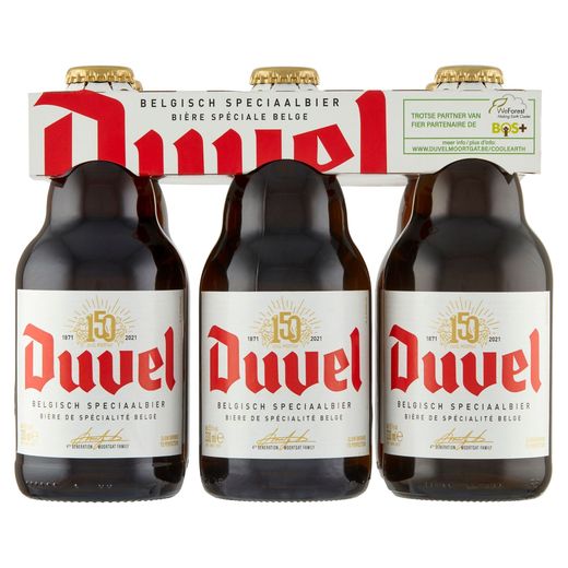 Duvel Bière Spéciale Belge Bouteilles 6 x 330 ml | Carrefour Site
