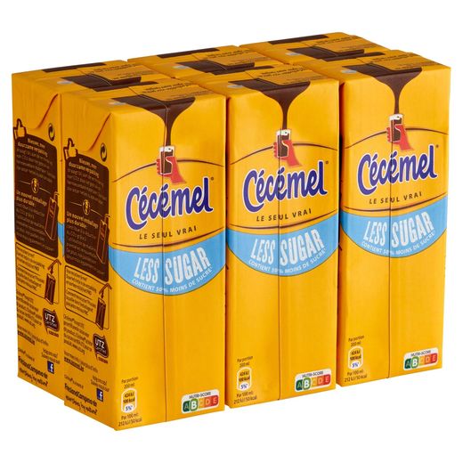 Cécémel Less Sugar 6 x 200 ml | Carrefour Site