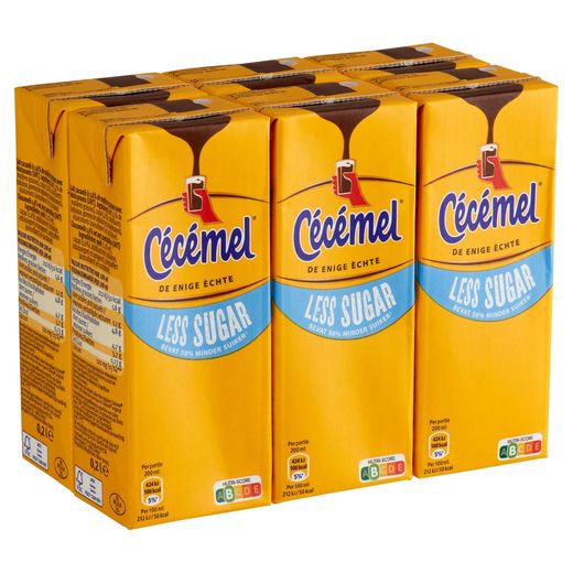 Cécémel Less Sugar 6 x 200 ml | Carrefour Site